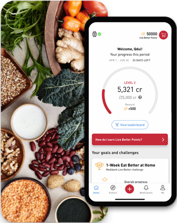 Download the Medibank Live Better Rewards app | Live Better